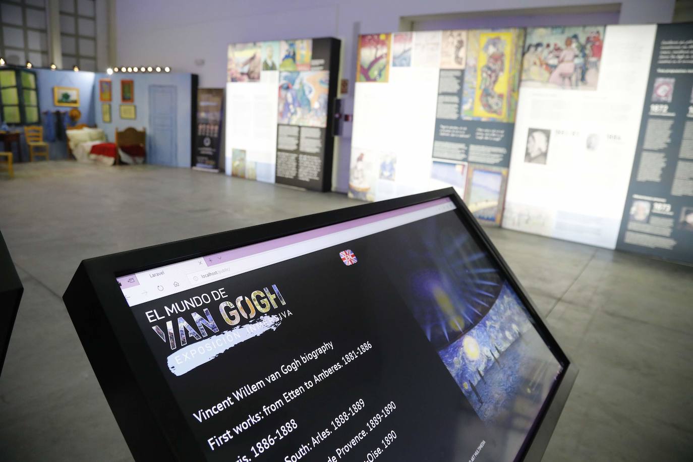 Fotos: Una inmersión en el mundo de Van Gogh a escala real | El Comercio: Diario de Asturias